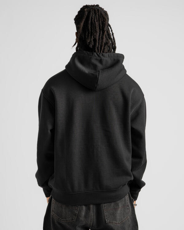 Dime Cursive Zip Hoodie | DIME2SP2547BLK | AFEW STORE